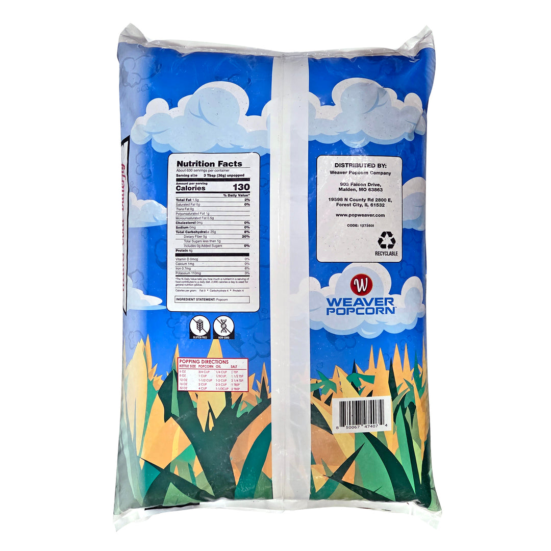 Weaver Gold Butterfly Popcorn, 50lb Bag – Gold Medal
