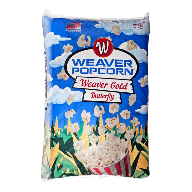Weaver Gold Butterfly Popcorn, 50lb Bag – Gold Medal