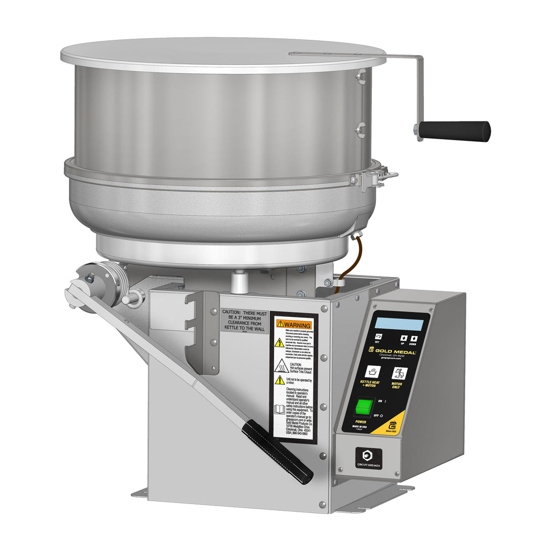 Fudge Mixer | Sweet Selections® Fudge Mixer Right Hand Dump - Gold Medal