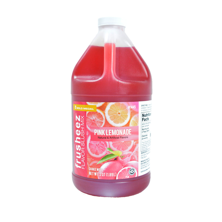 Frozen Drink Supplies | Frusheez® Pink Lemonade - Gold Medal #1445