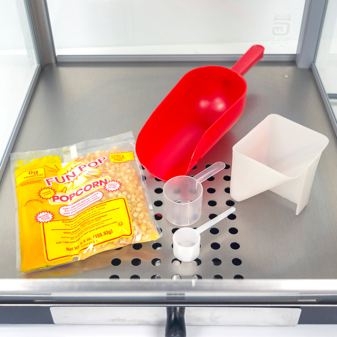 Small Popcorn Popper | Black Fun Pop 4-oz. Popper - Gold Medal #2404MD