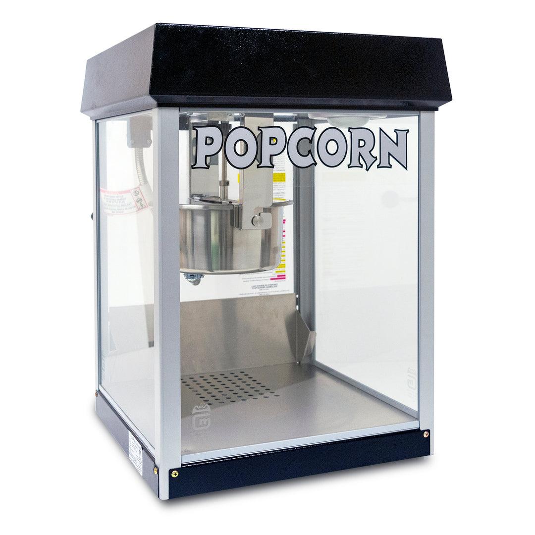 Small Popcorn Popper | Black Fun Pop 4-oz. Popper - Gold Medal #2404MD