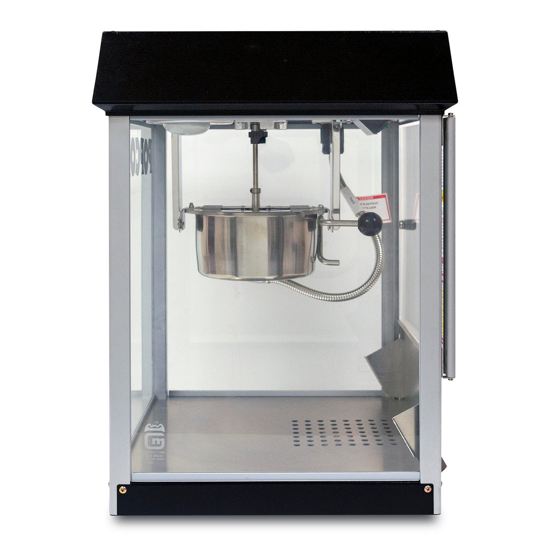 Small Popcorn Popper | Black Fun Pop 4-oz. Popper - Gold Medal #2404MD