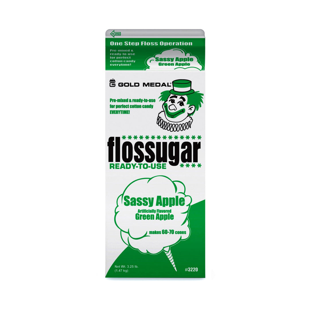 Cotton Candy Floss | Sassy Apple (Apple) Flossugar - Gold Medal #3220