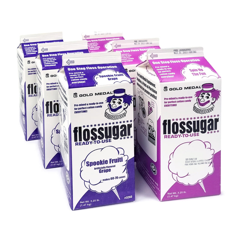 Cotton Candy Floss | Bubble Gum/Grape Cotton Flossugar - Gold Medal ...