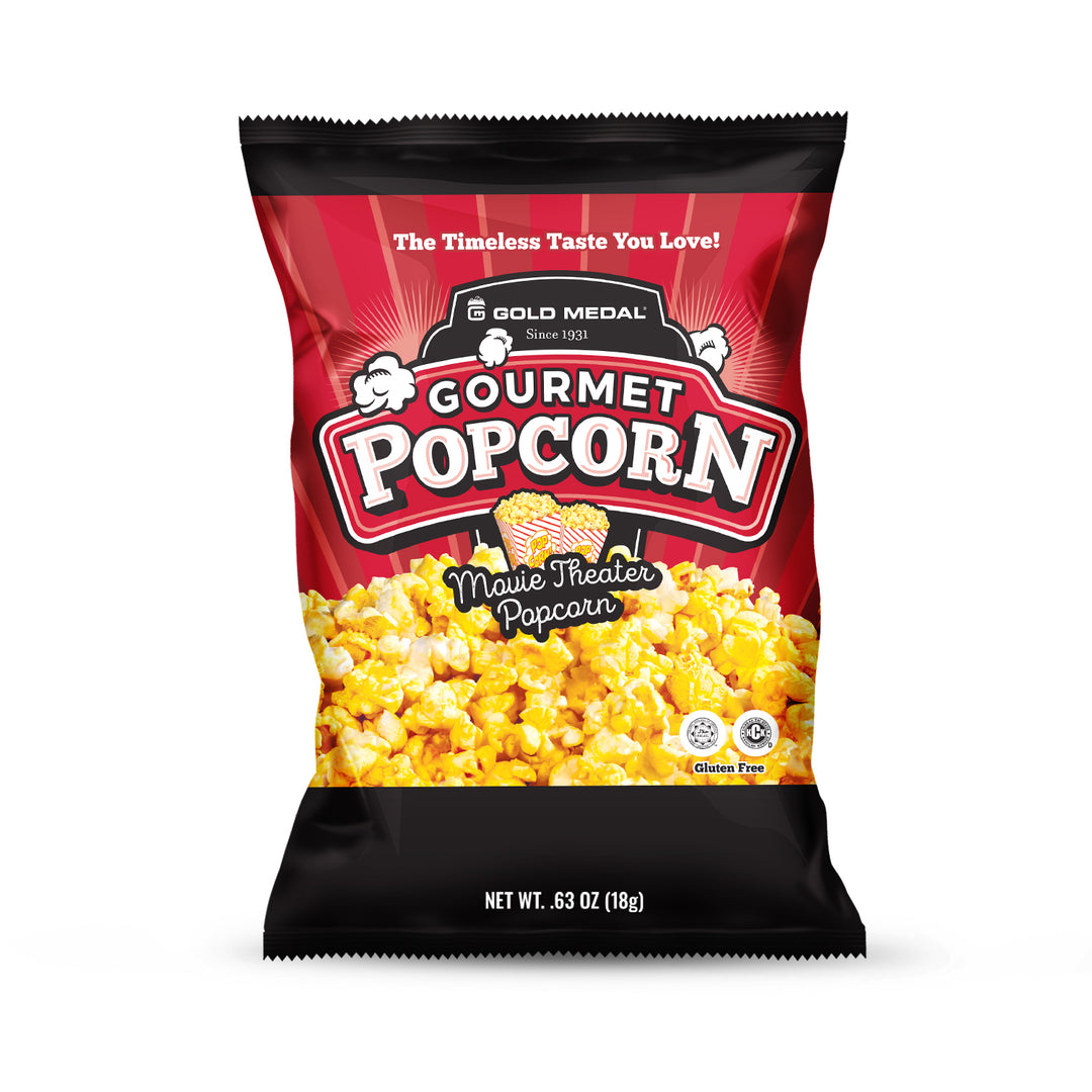 Movie Theater Style Popcorn - Small Grab-and-Go .63 oz bag ...