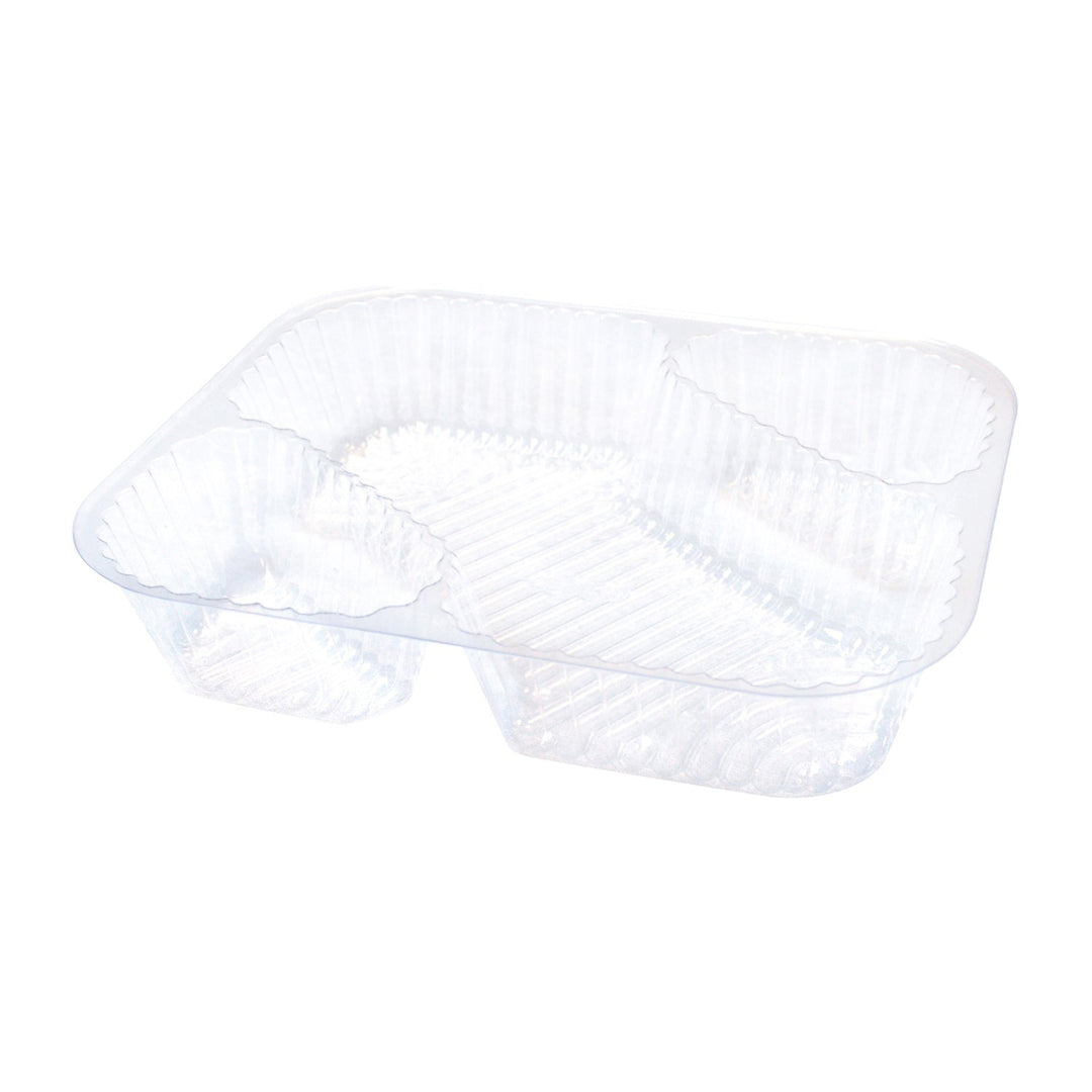 Nacho Trays | Three-Compartment Nacho Tray - Gold Medal #5254